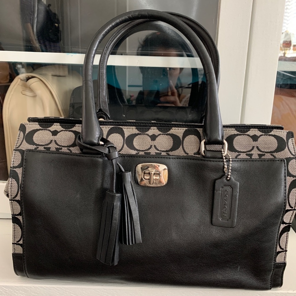Coach Legacy Signature Chelsea Carryall 25371 - Gem